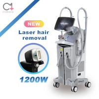 China 3 wave diode laser hair removal skin rejuvenation machine 1200W 1600W Frequency 1-10HZ for sale