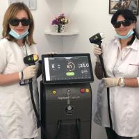 China High Frequency 1-10HZ 808 Diode Laser Hair Removal Machine With 600W Output Power for sale