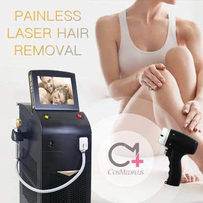 China Laser Hair Removal Equipment with Cooling System of Water Wind Semi-Conductor TEC Cooling for sale