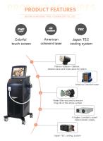 China High Power 1600W Whitening Diode Laser Hair Removal Machine 3 Wavelength 755 808 1064 for sale