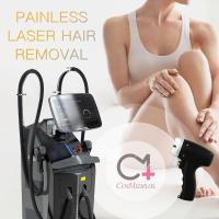 China 1200W 2400W Triple Wavelength Diode Laser Hair Removal and Skin Rejuvenation Machine for sale