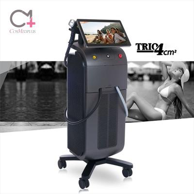 China Professional Hair Removal 3 Wavelength Laser Diodo Machine with 1-10HZ Frequency for sale