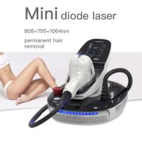 China 808nm / 755nm / 1064nm Wavelength Diode Laser Depilacion with 4.3 Inch Color Screen for sale