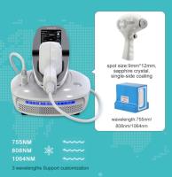 China Home Q-Switch 808nm Diode Laser Hair Removal Depilator with Mini Size and Spot Size for sale