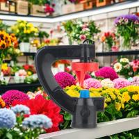 China Watering Rotating Sprinkler for Lawn Engineering Plastic 180 Degree Refraction Nozzle for sale