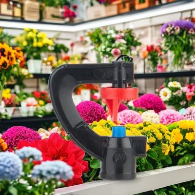 China Watering Rotating Sprinkler for Lawn Engineering Plastic 180 Degree Refraction Nozzle for sale