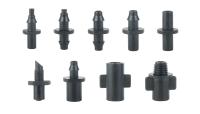 China Agricultural Sprinkler Four-Piece Set Upside Down Design Engineering Plastic Material for sale
