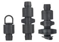 China Irrigation Product Accessories Joint for Belt Sprinkler Engineering Plastic Connector for sale