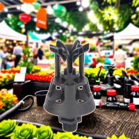China 360 Swing Medium-Range Wobbling Irrigation Sprinkler for Garden Watering Performance for sale