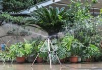 China Double Nozzle Rotate 360 Sprinkler for Quick Connect Agriculture Irrigation Efficiency for sale
