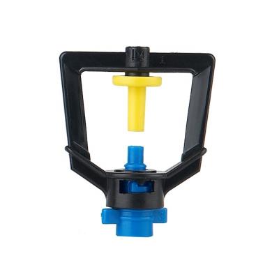 China Endurable Refractive Atomization Rotary Sprinkler for Garden 360 Farm Irrigation for sale