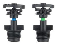 China 360 Degree Double Nozzle Rotation Plastic Sprinkler for Garden Agriculture Irrigation for sale