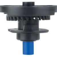 China 360 Degree Double Nozzle Rotation Plastic Sprinkler for Garden Agriculture Irrigation for sale