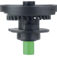 China 360 Degree Double Nozzle Rotation Plastic Sprinkler for Garden Agriculture Irrigation for sale