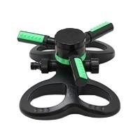 China Endurable 360 Degree Adjustable Automatic Rotating Garden Sprinkler 3 Arms Water Sprinkler Garden for sale