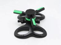 China Endurable 360 Degree Adjustable Automatic Rotating Garden Sprinkler 3 Arms Water Sprinkler Garden for sale