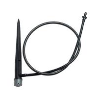 China Normal Style Watering Rotating Sprinkler for Home Garden Plastic One Branch Tube Bend for sale