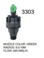 China Medium Water Sprinkler Agriculture Irrigation 360-Degree Rotary R10 Multi-Outlet Nozzle for sale