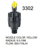 China Medium Water Sprinkler Agriculture Irrigation 360-Degree Rotary R10 Multi-Outlet Nozzle for sale