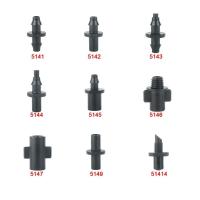 China Endurable 4*7 Connector for Micro Sprinklers Engineering Plastics Irrigation Supplies for sale
