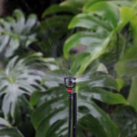 China Upright Position Garden Irrigation Sprinkler with 6mm Engineering Plastic Solution for sale