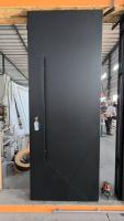 China Customized Aluminum Garden Gate Wind Pressure Aluminium Pivot Front Doors for sale