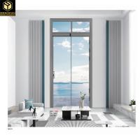 China Soundproof Sleek PT Door Aluminium Sliding Doors External Silver Color for sale