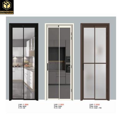 China White And Black For Villa PT Door Slimline Sliding Doors Weather Resistant for sale