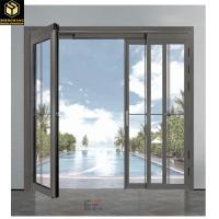 China Butt Hinge PT External Aluminium Sliding Doors Aluminium Glass Doors 1.2mm for sale