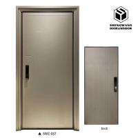 China CE Swinging Door With Window Residential Swinging Door With Window Customizable Size for sale