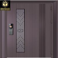 China Corrosion Resistant Stainless Steel Swing Door For Living Hall Bedroom Bathroom Fashion Metal Swinging Doors With Durability​ for sale