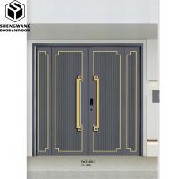 China Customized Copper Door Sliding Screen Residential Bedroom Aluminium Sliding Doors for sale
