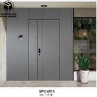 China Decorative Copper Door With Wall Mounted For Aluminum Copper Garden Gate for sale