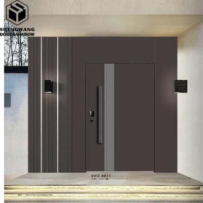 China Decorative Copper Door With Wall Mounted For Aluminum Copper Garden Gate for sale