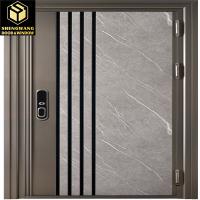 China Customized Grey Color For All Aluminum Room Door With Fireproof Room Door for sale