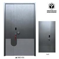 China Aluminum Room Door With Soundproof Features For Internal Protection for sale