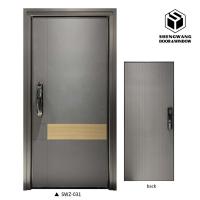 China Aluminum Room Door With Soundproof Features For Internal Protection for sale