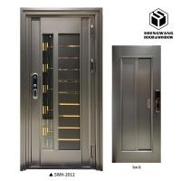 China MDF Fireproof Buiding Aluminium Doors  Interior Safety Fire Rated Door for sale