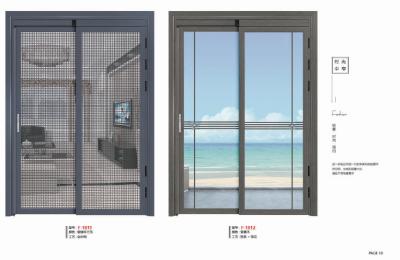 China White Aluminum Sliding Windows Custom Design Smooth Commercial Aluminum Horizontal Sliding Windows for sale
