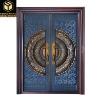 China Customized Color With All Aluminum Entrance Door Sound Insulation For Hotel And Villa for sale