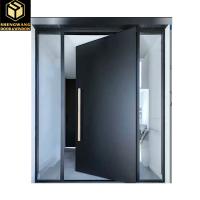 China Hotel Villa Aluminum Folding Glass Doors Apartment Aluminium Bifold Glass Doors for sale