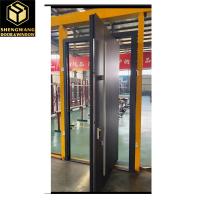 China Hotel Villa Aluminum Folding Glass Doors Apartment Aluminium Bifold Glass Doors for sale