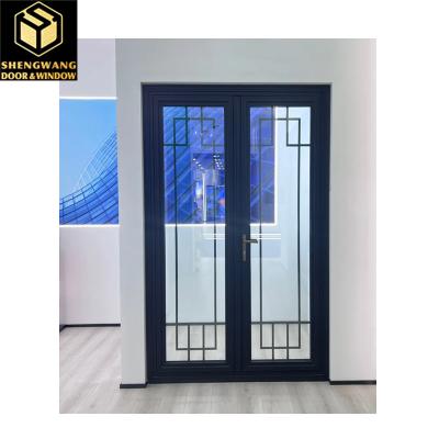 China LOW E Security Curtain Wall Window Reinforced Aluminium Sliding Window For Kitchen for sale