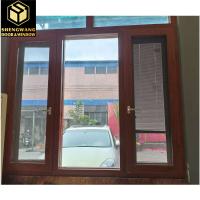 China Villa Push Pull Curtain Wall Window Transparent Aluminium Window Sliding Frame for sale