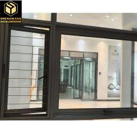 China Villa Push Pull Curtain Wall Window Transparent Aluminium Window Sliding Frame for sale