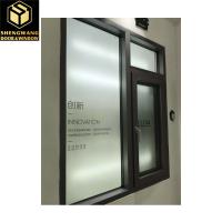 China LOW E Security Curtain Wall Window Reinforced Aluminium Sliding Window For Kitchen for sale