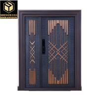 China Hotel Villa Aluminum Folding Glass Doors Apartment Aluminium Bifold Glass Doors for sale