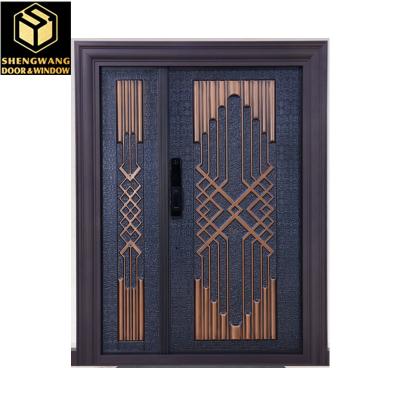 China Hotel Villa Aluminum Folding Glass Doors Apartment Aluminium Bifold Glass Doors for sale
