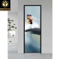 China Aluminium Sliding Glass Doors With Silver Color And Stainless Steel Handle For A Stylish Look for sale