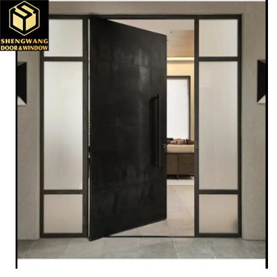 China Powder Coated Aluminum Entrance Door The Perfect Combination Of Durability And Aesthetics For Your Home for sale